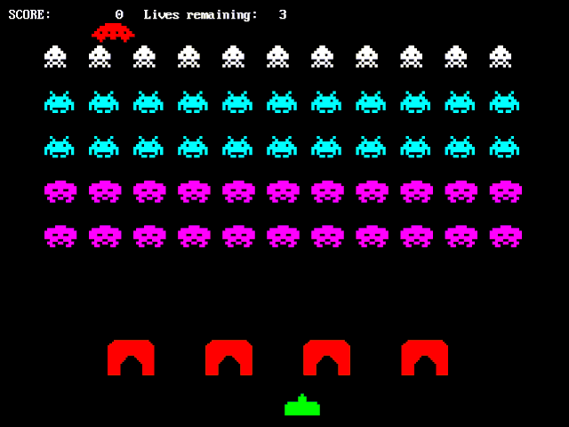 SDL Space Invaders Wii - GameBrew