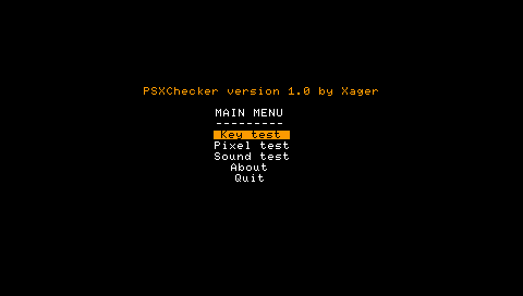 PSXChecker PSP - GameBrew
