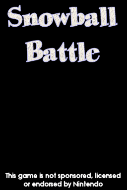 Snowball Battle DS - GameBrew