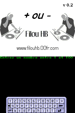 + ou - DS - GameBrew