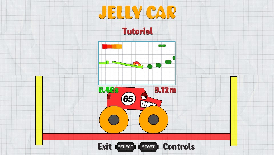 JellyCar Vita - Vita Homebrew Games (Racing) - GameBrew