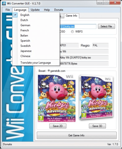 Wii Converter GUI - GameBrew