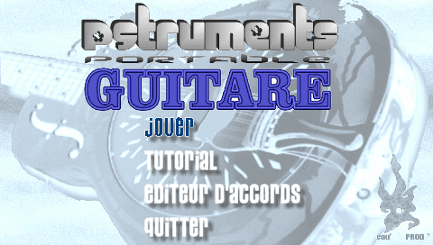 PStruments Portable Guitare PSP - GameBrew