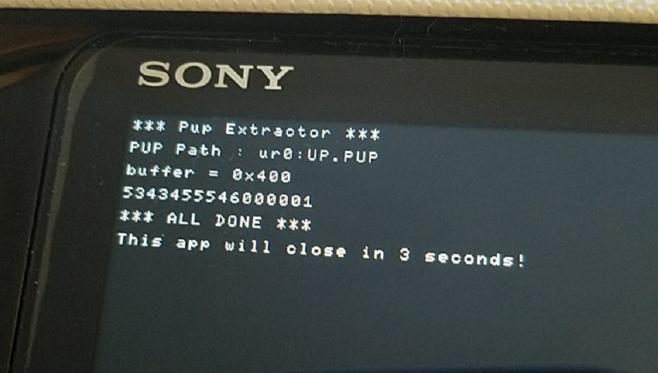 PUP Extractor Vita - Vita Homebrew Apps (System Tools) - GameBrew