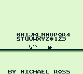 Dog Demo GB - GameBrew