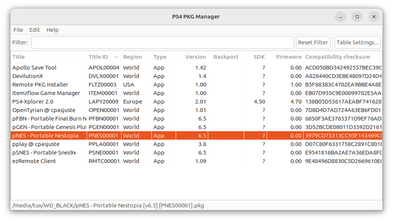 PS4 PKG Manager - (PC Utilities) - GameBrew
