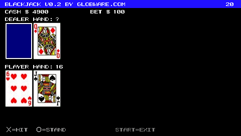 BlackJack PSP - GameBrew
