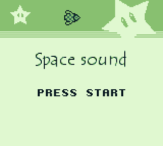 Space Sound GB - GameBrew