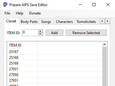 Pripara Save Editor Switch - GameBrew