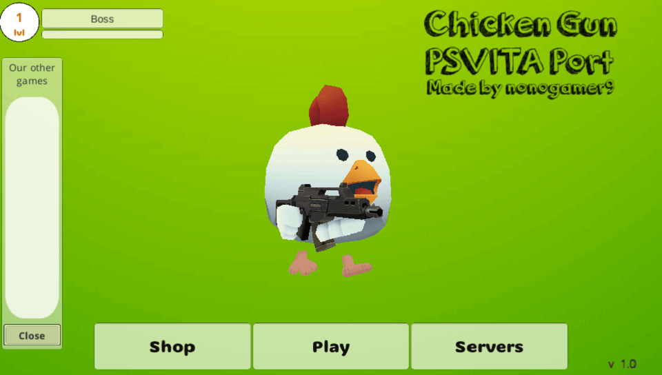 Chicken Gun Vita - Vita Homebrew Games (Shooter) - GameBrew