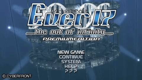Ever17: The Out of Infinity Premium Edition PSP - English Translation - (Translations) - GameBrew