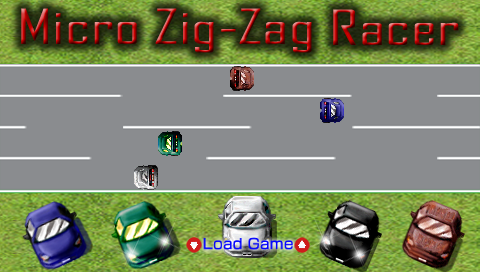Micro Zig-Zag Racer PSP - GameBrew