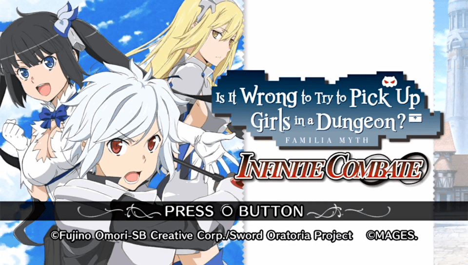 Is It Wrong To Try To Pick Up Girls In A Dungeon Infinite Combate English Vita - Vita Homebrew ...