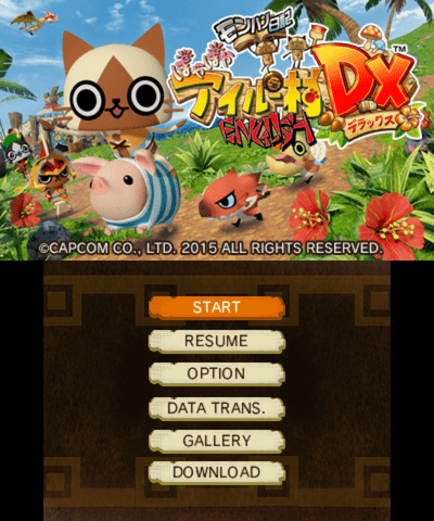 Monster Hunter Diary: Poka Poka Airou Village DX 3DS - English Translation - (Translations ...