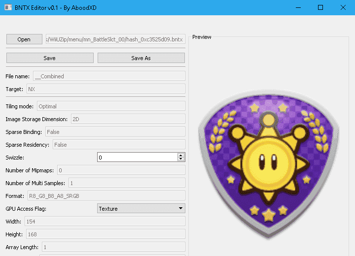 BNTX Editor Switch - GameBrew