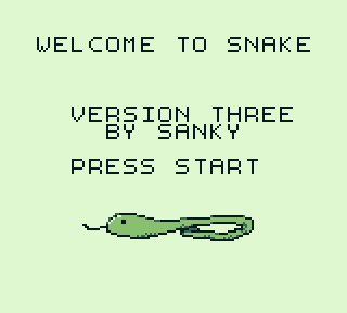 Snake by Snaky GB - GameBrew