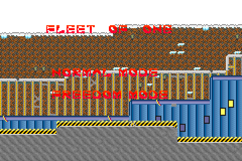 Fleet of One GBA - GameBrew