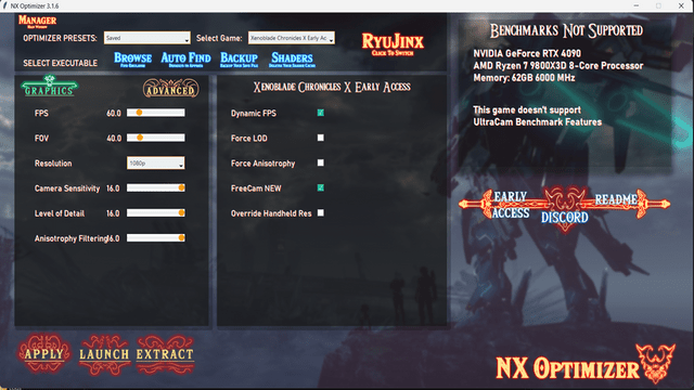 NX Optimizer Switch - Switch Rom Hacks (Hack Utilities) - GameBrew