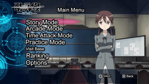 Strike Witches - Silver Wings Texture Pack PSP - GameBrew