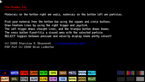 Powder PSP - GameBrew
