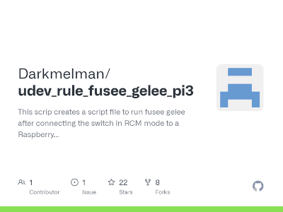 Fusee Gelee Raspberry Pi 3 Switch - GameBrew