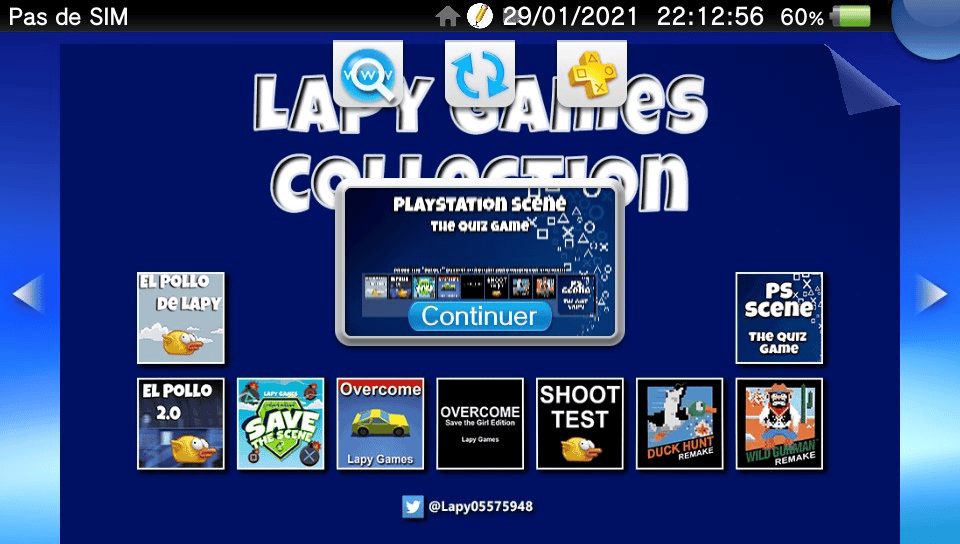 Lapy Games Collection Vita - Vita Homebrew Games (Other Games) - GameBrew