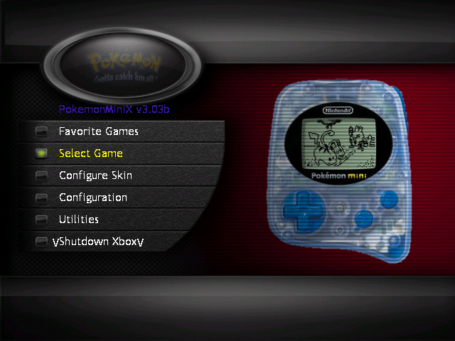 PokemonMiniX Xbox - GameBrew