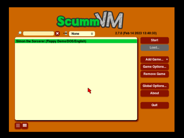 ScummVM Wii - GameBrew