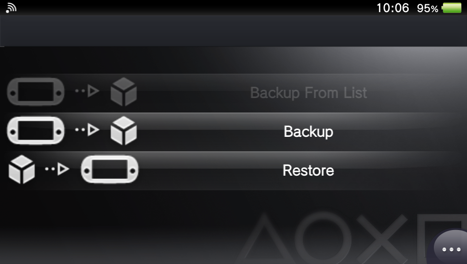VBackup Vita - Vita Homebrew Apps (System Tools) - GameBrew