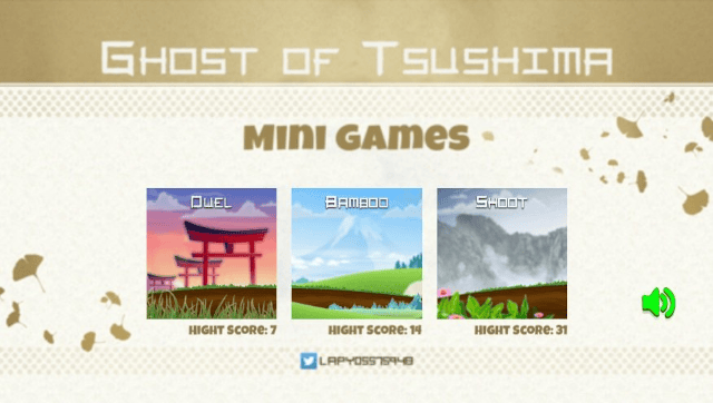 Ghost of Tsushima Mini Games Vita - Vita Homebrew Games (Other Games) - GameBrew
