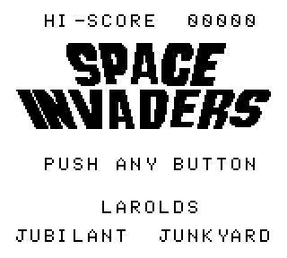 Space Invaders Clone GB - GameBrew