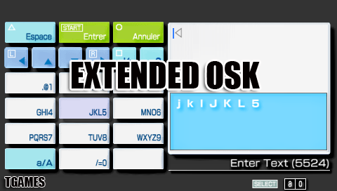 Extended OSK PSP - GameBrew