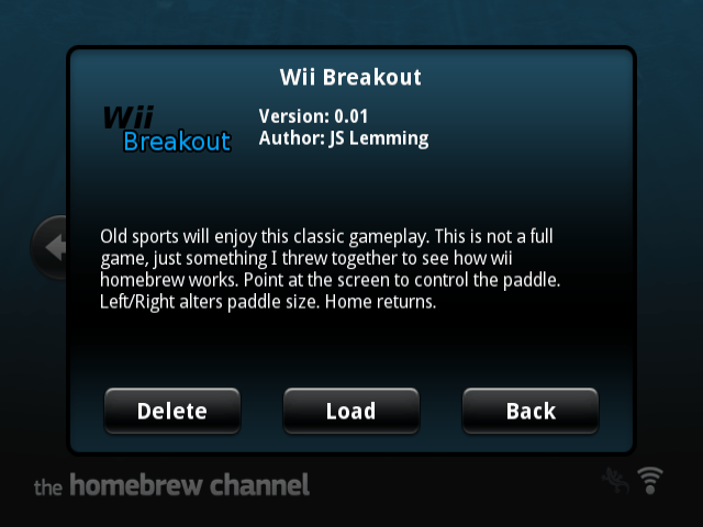 Wii Breakout - GameBrew