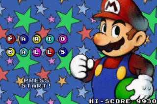 Mario Balls GBA - (Puzzle) - GameBrew