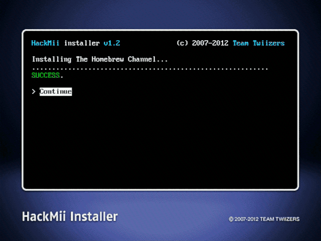 HackMii Installer Wii - GameBrew