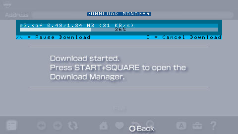 Download Manager PSP - GameBrew