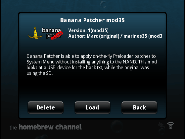 Banana Patcher Wii - GameBrew
