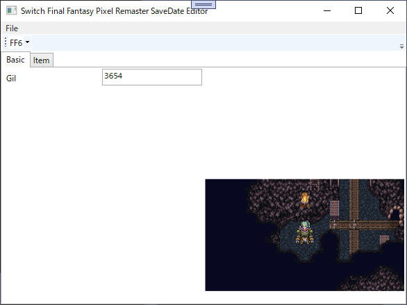 Final Fantasy Pixel Remaster SaveDate Editor Switch - GameBrew