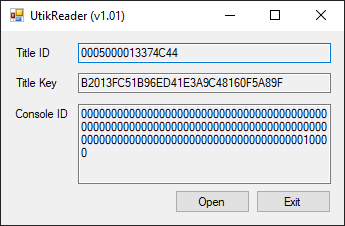 UtikReader Wii U - GameBrew