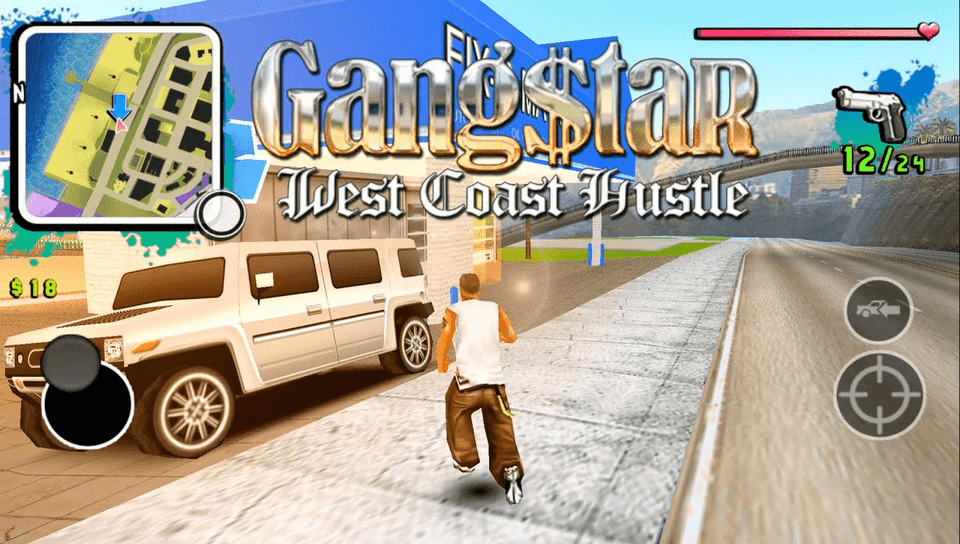 Gangstar: West Coast Hustle Vita - Vita Homebrew Games (Adventure ...
