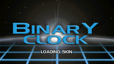 PSP Binary Clock - GameBrew