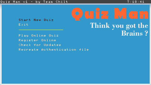 Quiz Man PSP - GameBrew