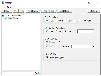 R4 Cheat Code Editor - GameBrew