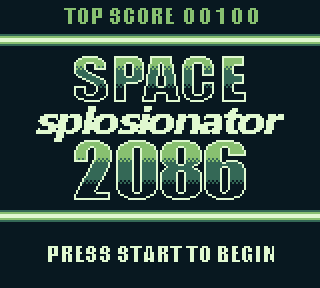 Space splosionator 2086 GB - GameBrew