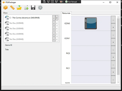 PSXPackager PSP - (File Operation) - GameBrew