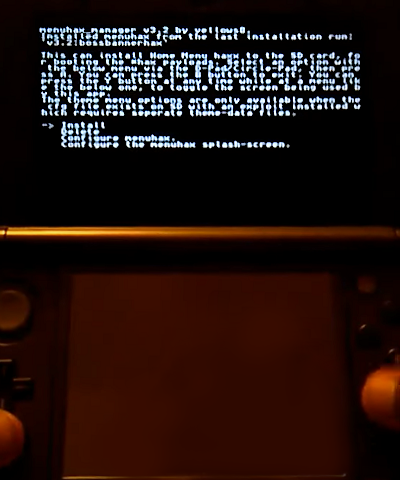 Menuhax manager 3DS - GameBrew