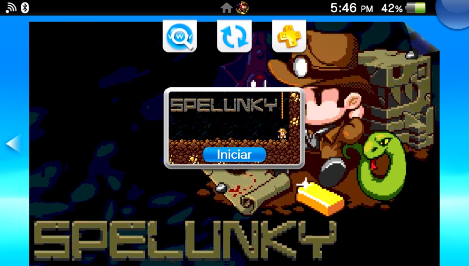 Spelunky Classic HD Vita - Vita Homebrew Games (Adventure) - GameBrew