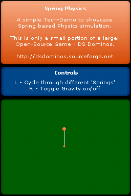 Spring Physics DS - GameBrew