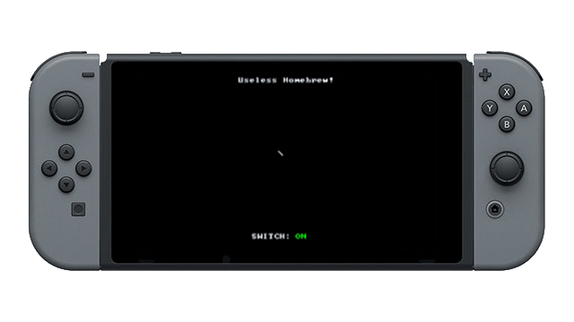 Useless Homebrew Switch - GameBrew