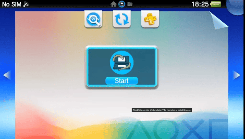 NooDS Vita - Vita Homebrew Emulators (Handheld) - GameBrew